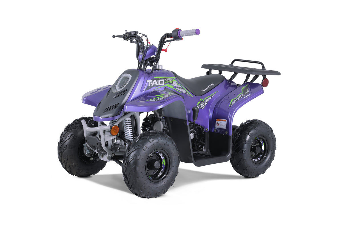Tao Motors Rock 110cc ATV - Purple – Moto-Man Powersports
