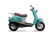 Wolf Islander 50cc Scooter - Seafoam – Moto-Man Powersports